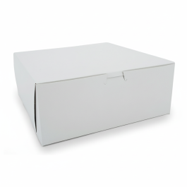 Bakery Box 10x10x4 White 100 Ct